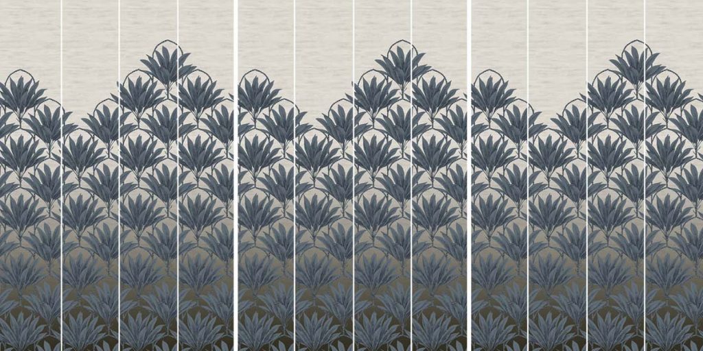 290287 Bloom Déco stonewashed-indigo & sand | Emil Hugo